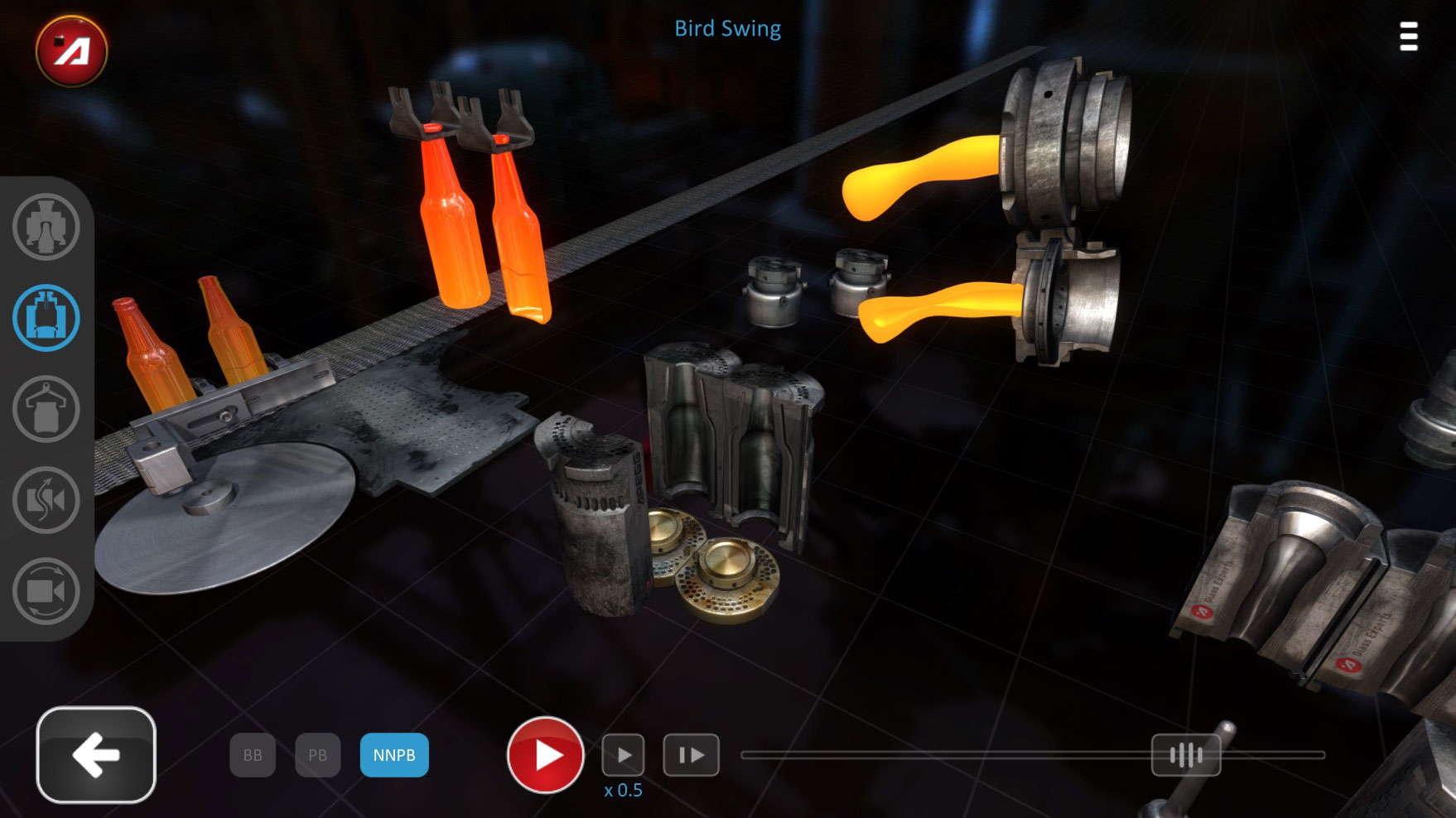Products / Glass Container – Forming Defects App | APEGG Ltd