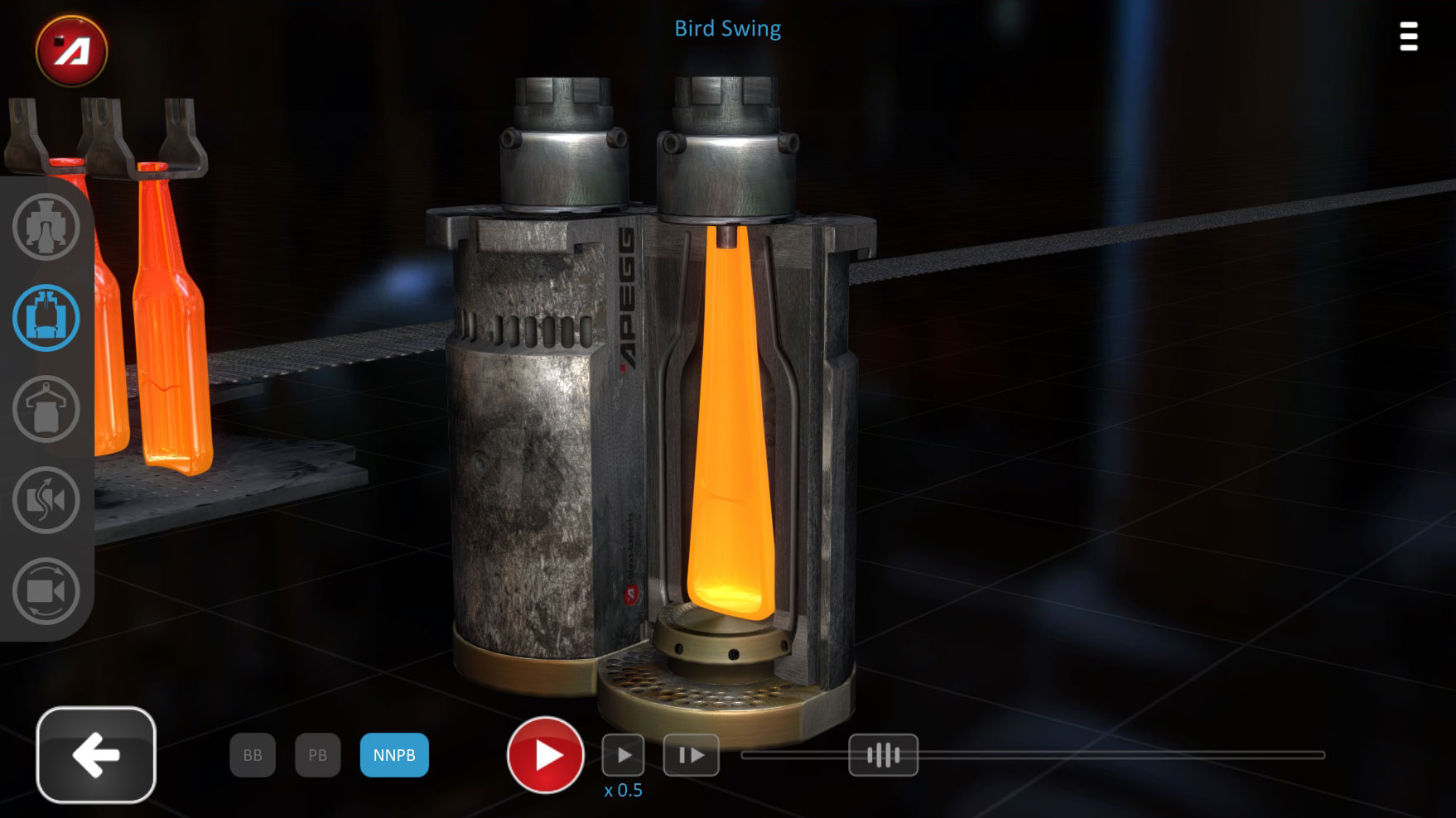 Products / Glass Container – Forming Defects App | APEGG Ltd