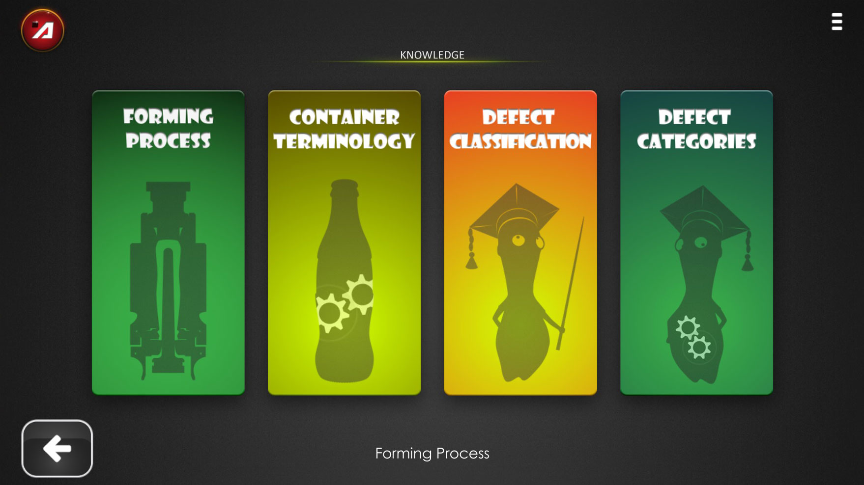 Products / Glass Container – Forming Defects App | APEGG Ltd