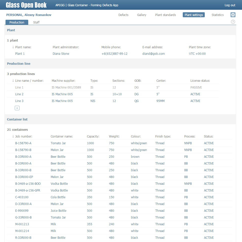 Services / Glass Forming Defects Training | APEGG Ltd